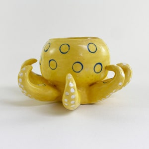 Blue Ringed Octopus Planter, Octopus Pot, Unique Planter Pot, Sea ...