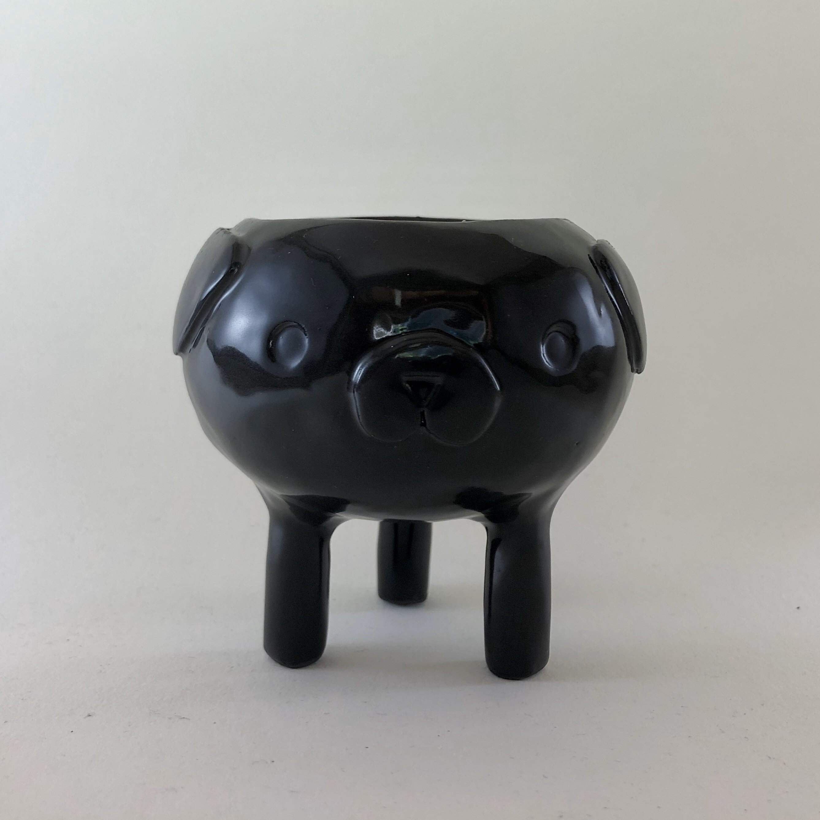 Pug Planter Dog Plant Pot Succulent Pot Ceramic Pug Pot - Etsy Australia