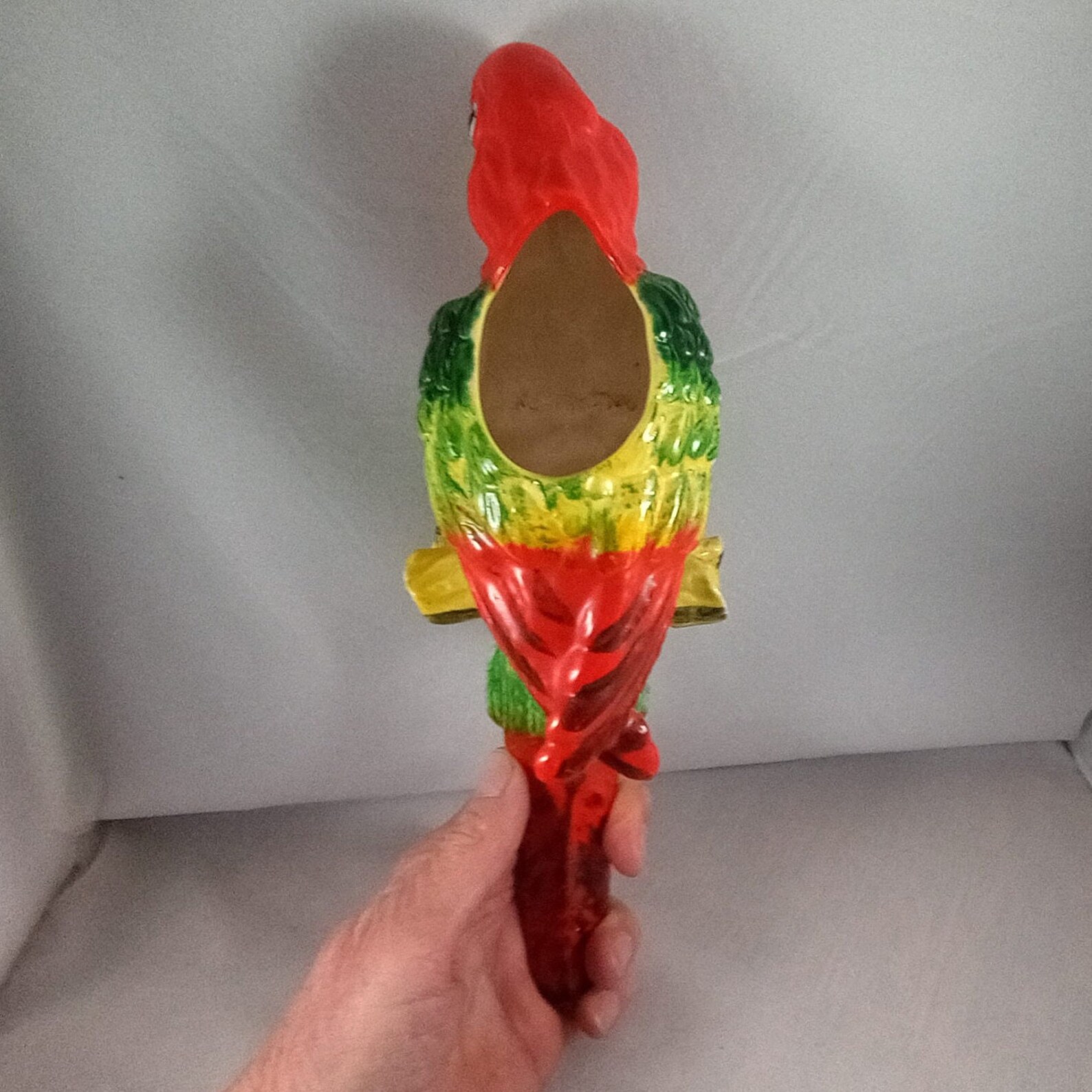 Parrot Planter, Macaw, Norcrest, Norco, Japan, Ceramic, Figurine, Bird ...