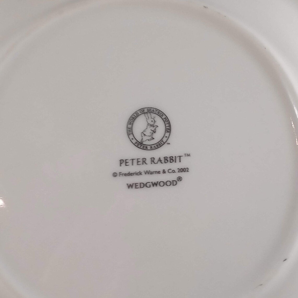 Peter Rabbit Plate Wedgewood Frederick Warne Childs Plate - Etsy