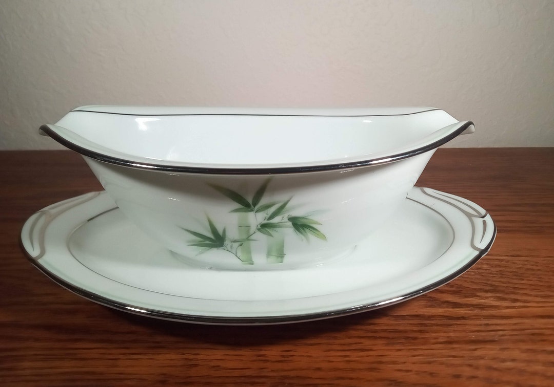 Royal Ceramics, Gravy Boat, Bamboo Pattern, 231, Noritake, 1950s, RC ...
