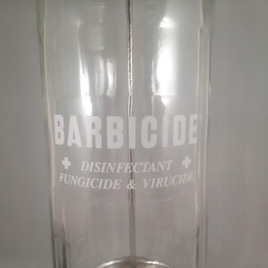 Barber Shop Glass Jar, Disinfectant, Germacide, Hair Salon, Barber Comb ...