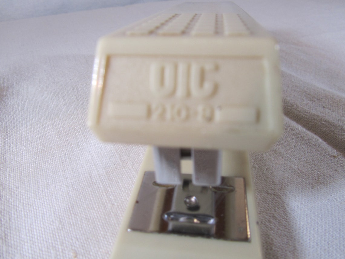 Beige Paper Stapler, OIC Brand, Model 210-B, off White, Standard ...