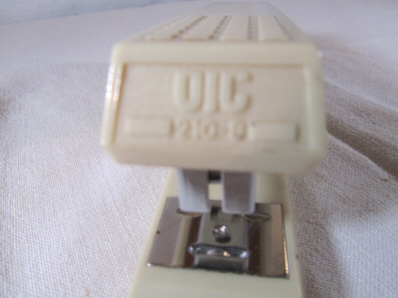 Beige Paper Stapler, OIC Brand, Model 210-B, off White, Standard ...