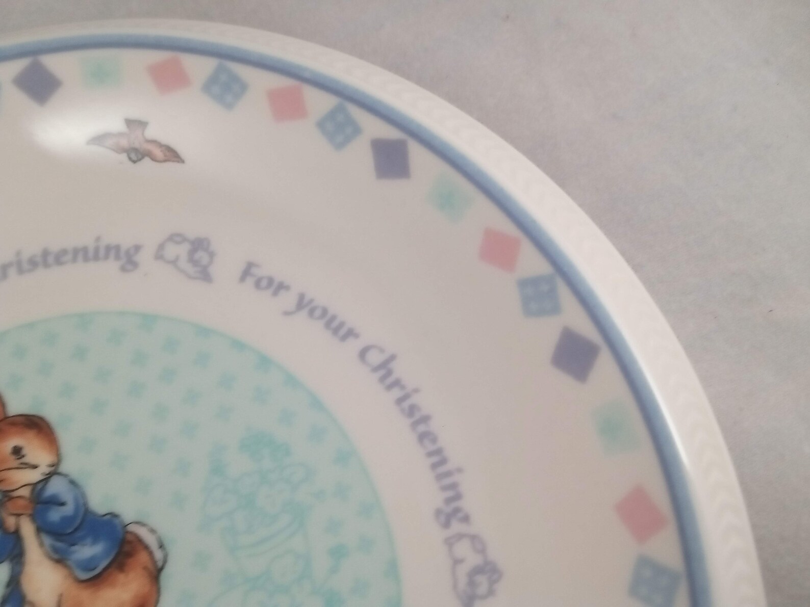 Peter Rabbit Plate Wedgewood Frederick Warne Childs Plate - Etsy