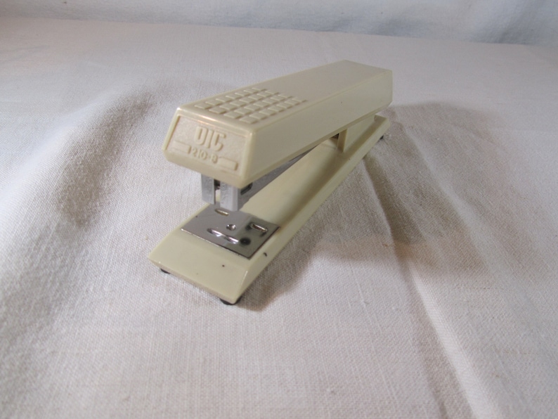Beige Paper Stapler, OIC Brand, Model 210-B, off White, Standard ...