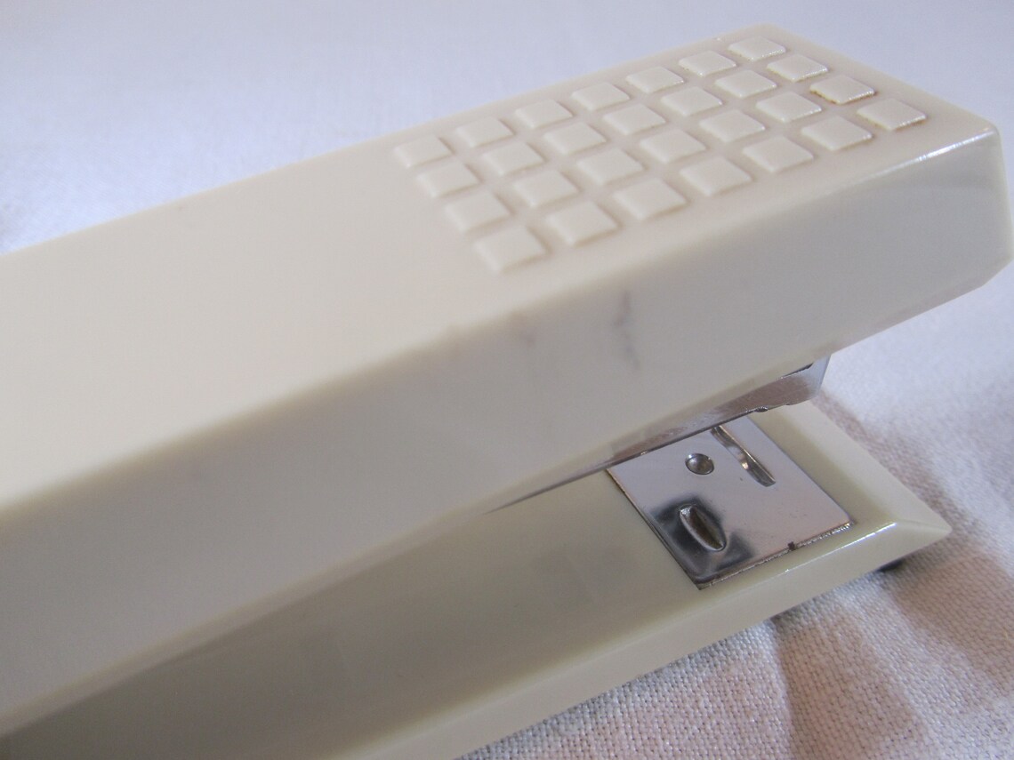Beige Paper Stapler, OIC Brand, Model 210-B, off White, Standard ...