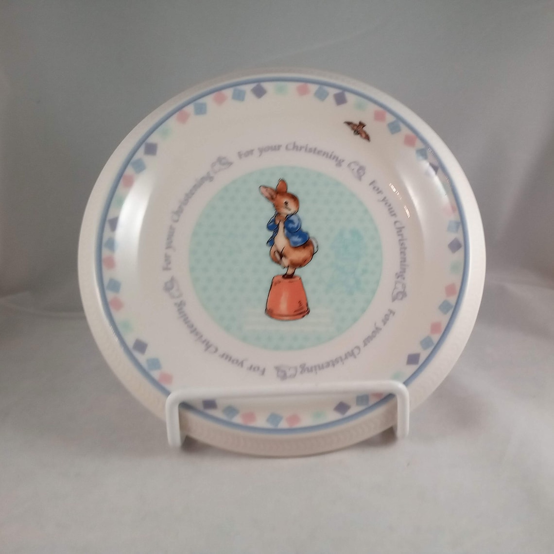 Peter Rabbit Plate Wedgewood Frederick Warne Childs Plate - Etsy