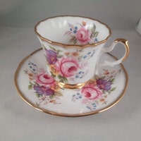 Vandermint Dutch Coffee Cup, Delft Blue Windmill, Footed Mug ...