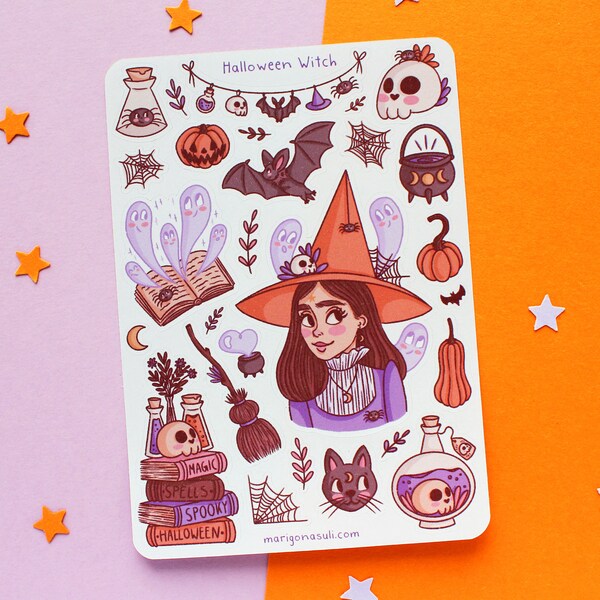 Witch Planner Stickers - Etsy
