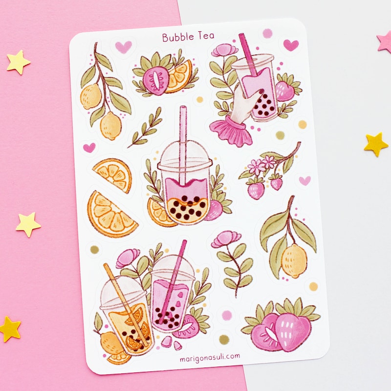 Milk Tea Bottles - Etsy