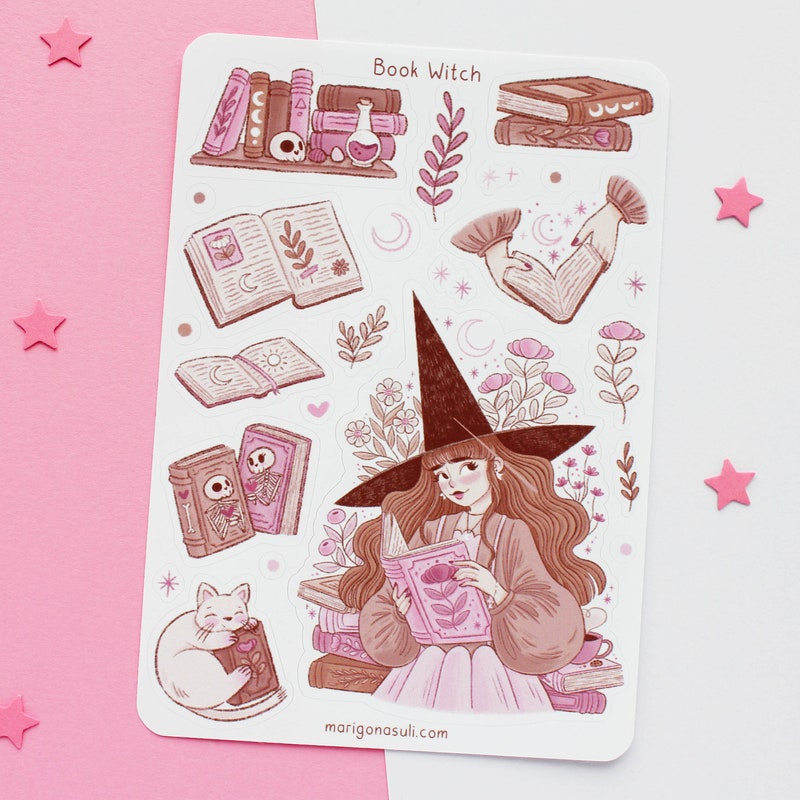 Witch Stickers - Etsy
