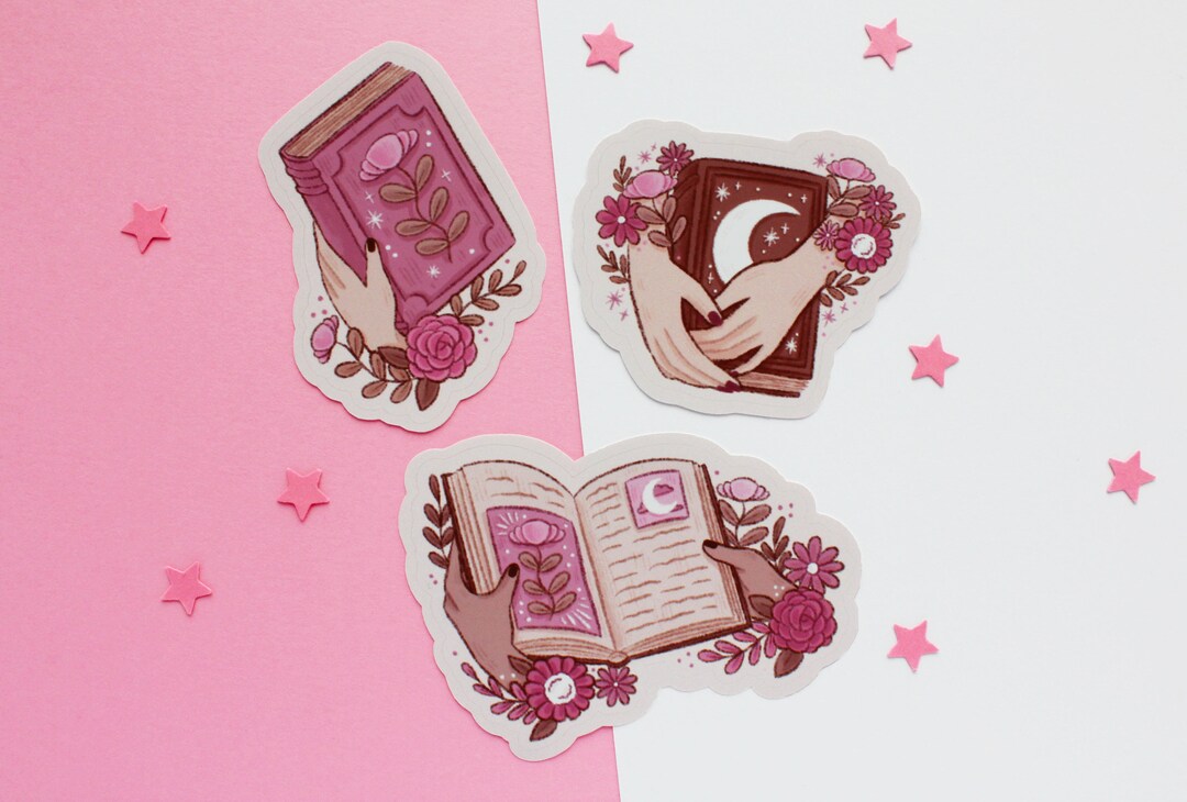 Books Sticker Pack | Journal Sticker, Planner Sticker, Scrapbook ...