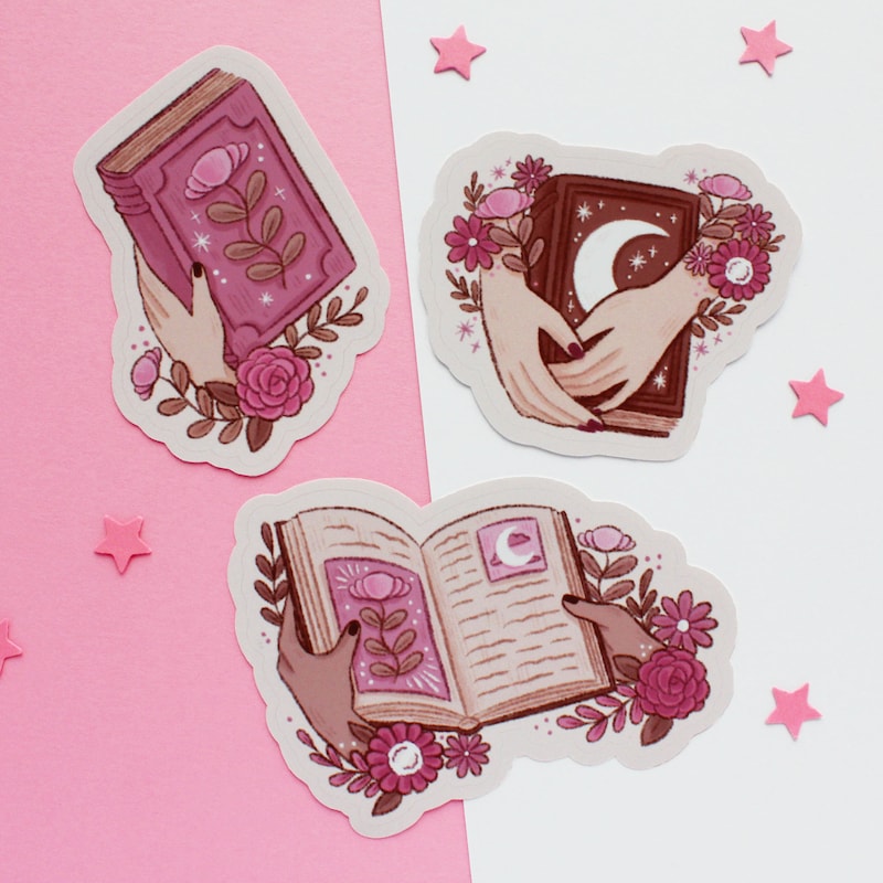 Book Stickers - Etsy