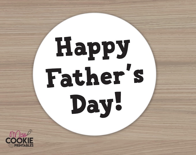 Father's Day Cookie Tag Father's Day Cookie Tags Cookie Tags Happy ...