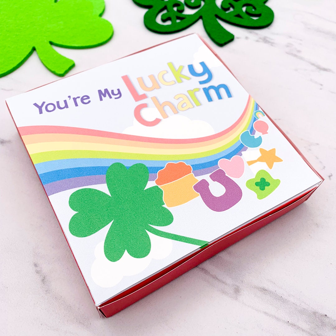 5" X 5" PRINTABLE Magical Cereal Box for Cookies, Print at Home on 11 ...