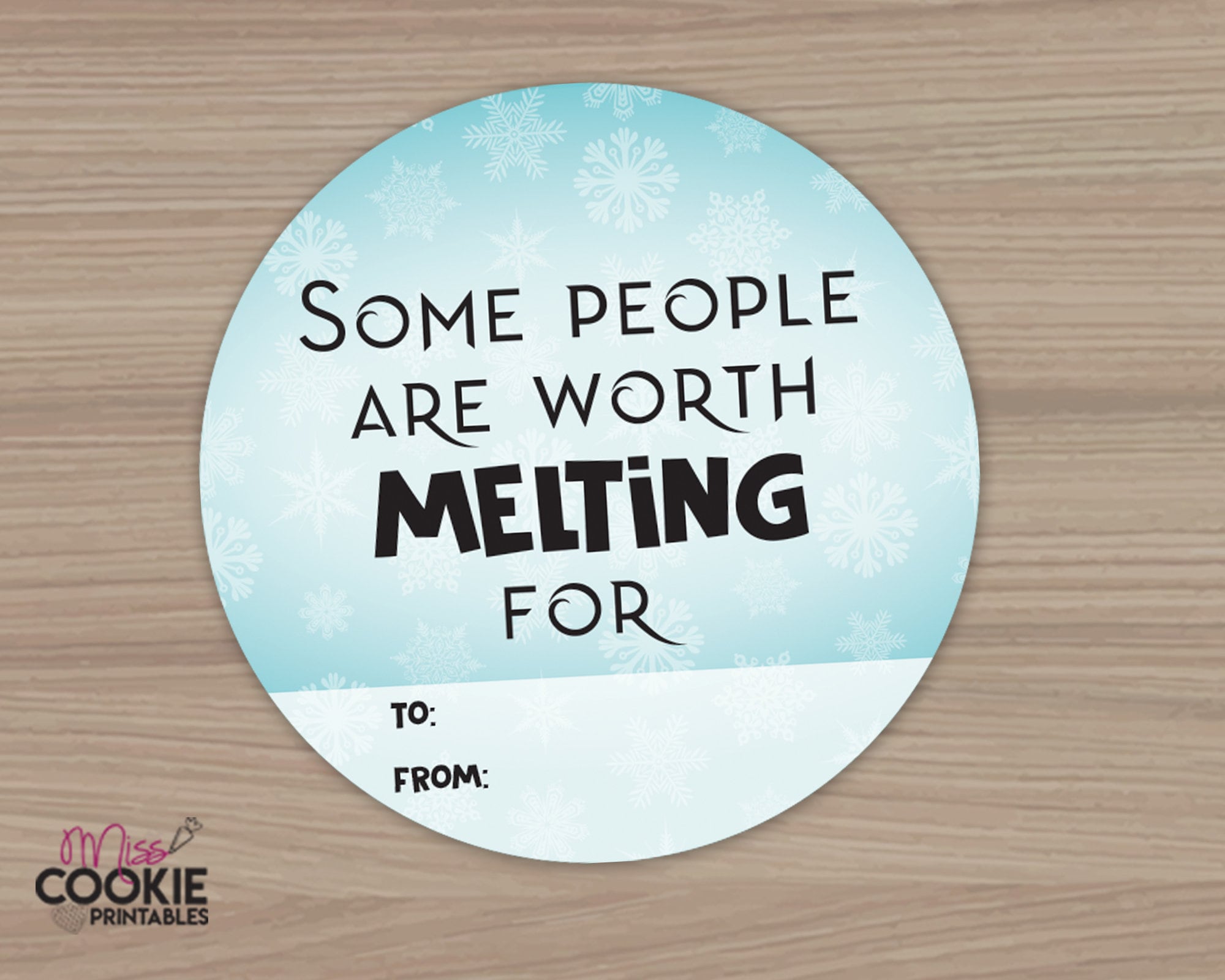 Printable Some People Are Worth Melting For | Etsy