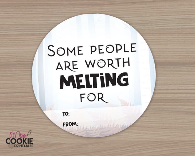 Printable some People Are Worth Melting For - Etsy