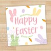 5" Paint Your Own Cookie Bag Topper, Easter Eggs Cookie Bag TOPPER, PYO ...