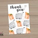 Printable “thank You for Keeping Us Safe” 2 Inch Square Cookie Tag ...