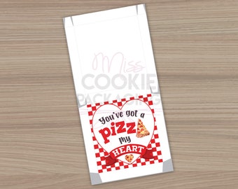 You've Got A Pizza My Heart Printable Tag Gift Tag - Etsy