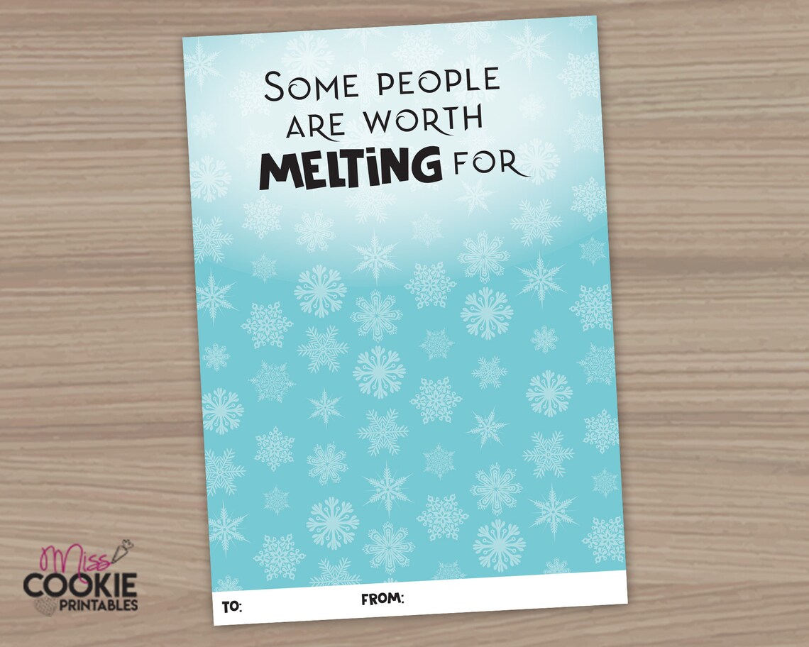 Printable some People Are Worth Melting For - Etsy