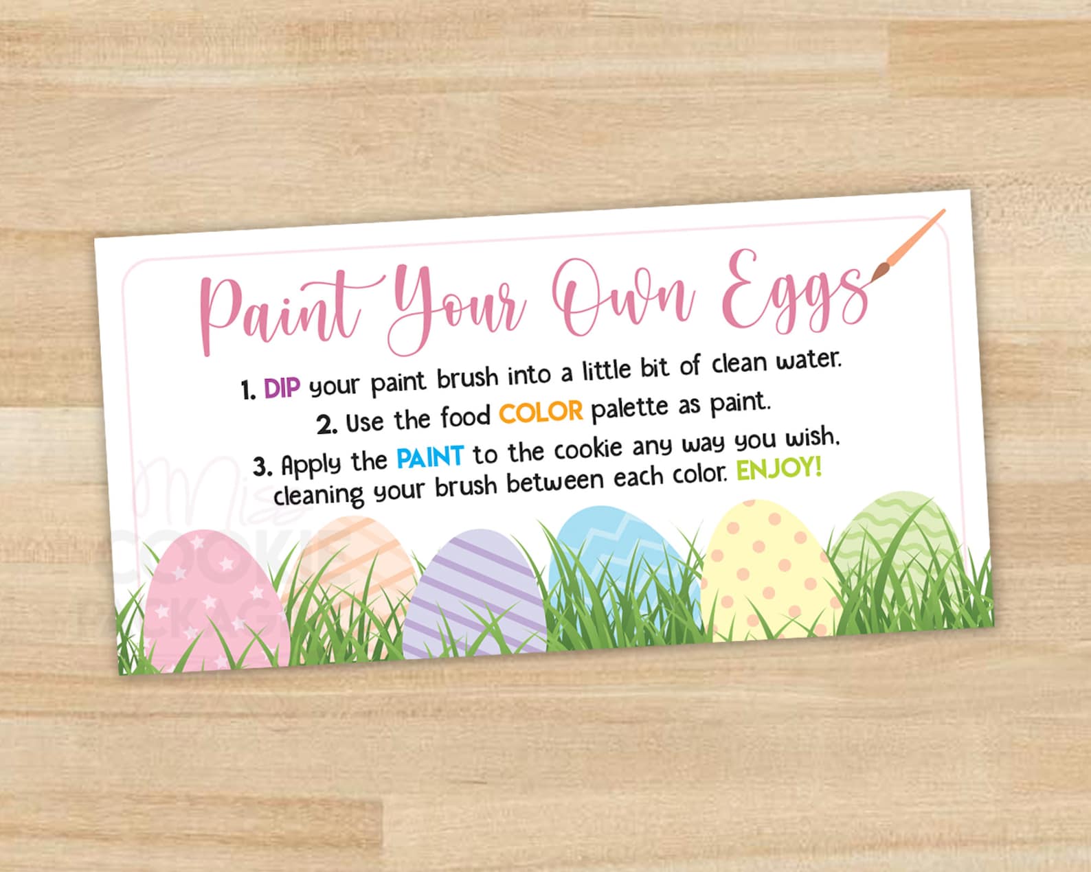 Label for PYO Egg Carton Avery 5163 Label Paint Your Own - Etsy