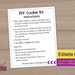 Printable 4th of July Cookie Kit Instruction Card 4x5 Cookie Decorating ...
