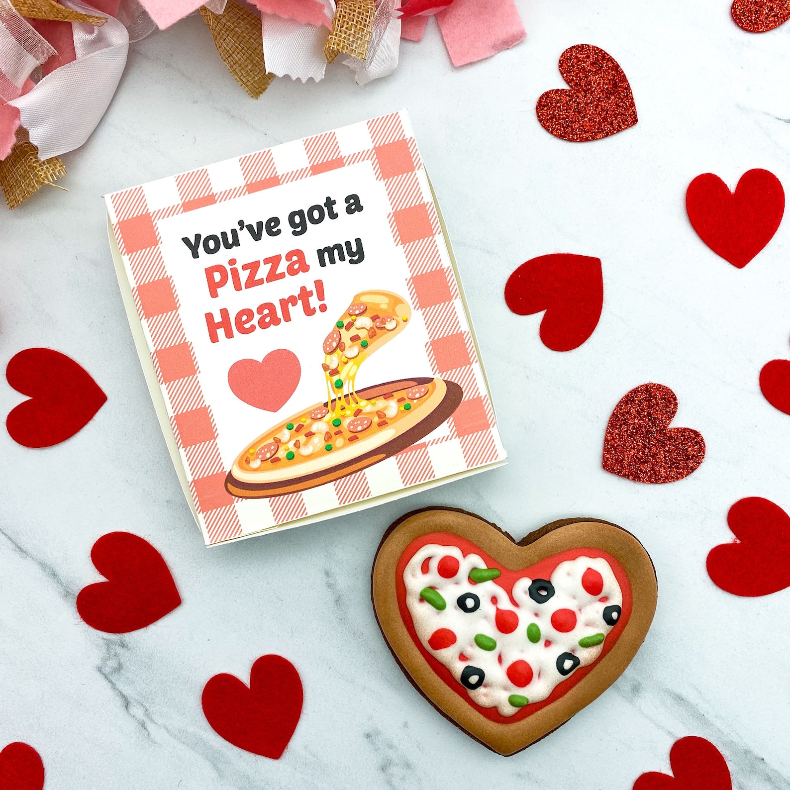 You've Got a Pizza My Heart Printable Pizza Box - Etsy