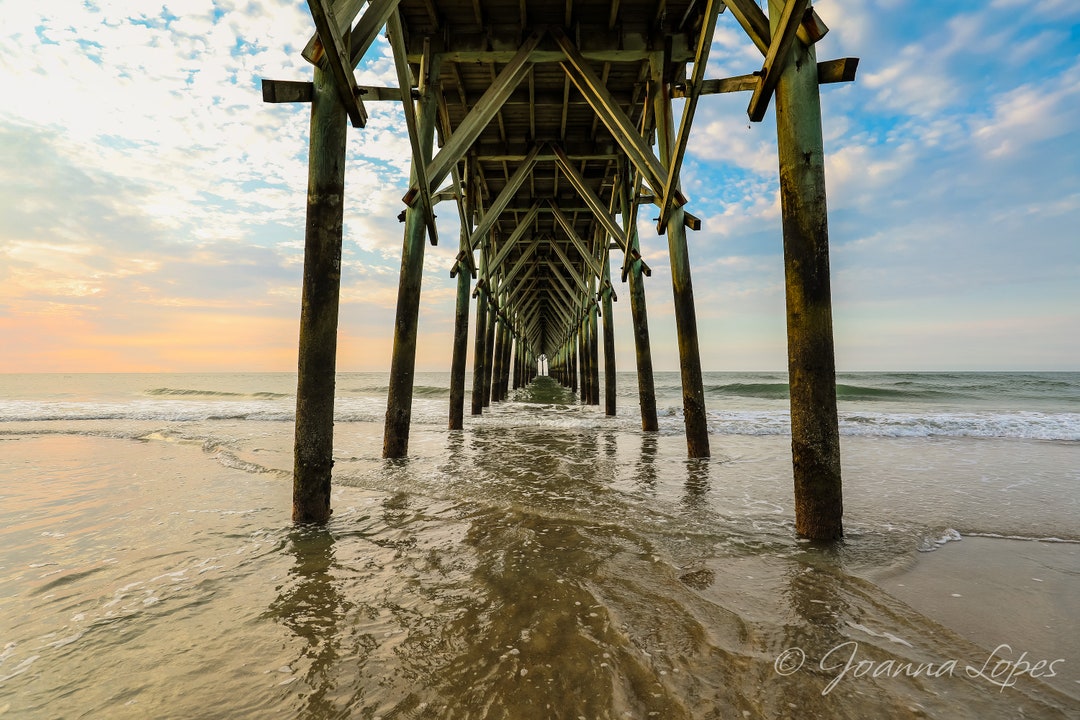 Surf City Ocean Pier, Topsail Island NC Sunrise - Digital Download - Etsy
