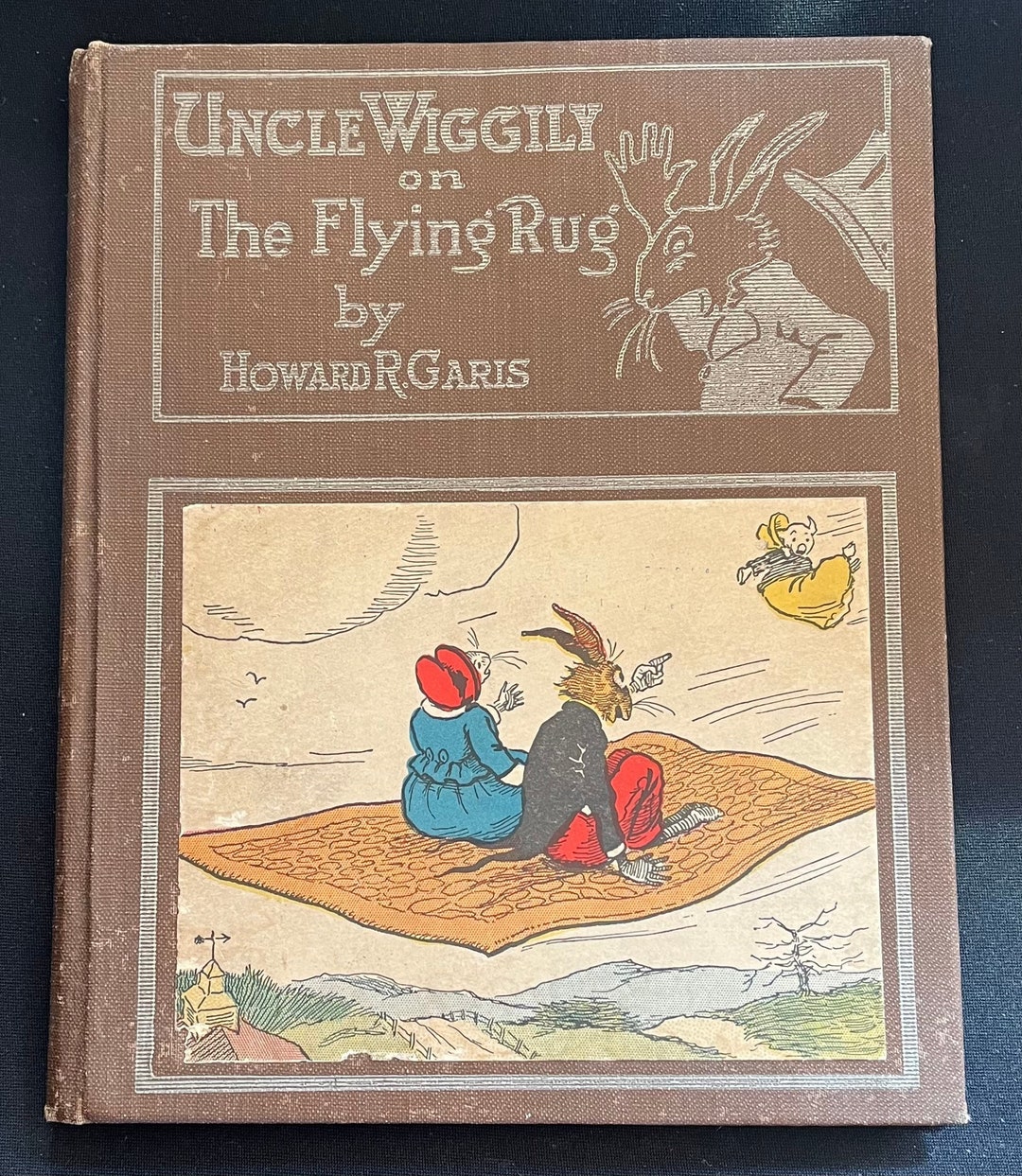 Vintage Book, Uncle Wiggily on the Flying Rug, by Howard R. Garis ...