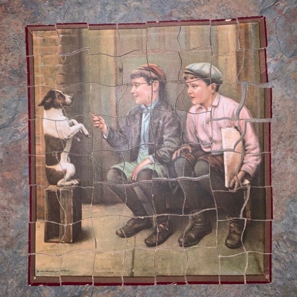 Antique Vintage Wooden Jigsaw Puzzles - Etsy