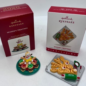 Hallmark Keepsake Christmas Ornaments: Season's Treatings Series - Etsy