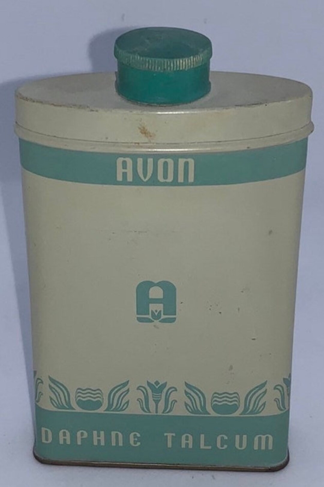Vintage Avon Daphne Talcum Powder Tin: Vanity Display, Made in USA - Etsy