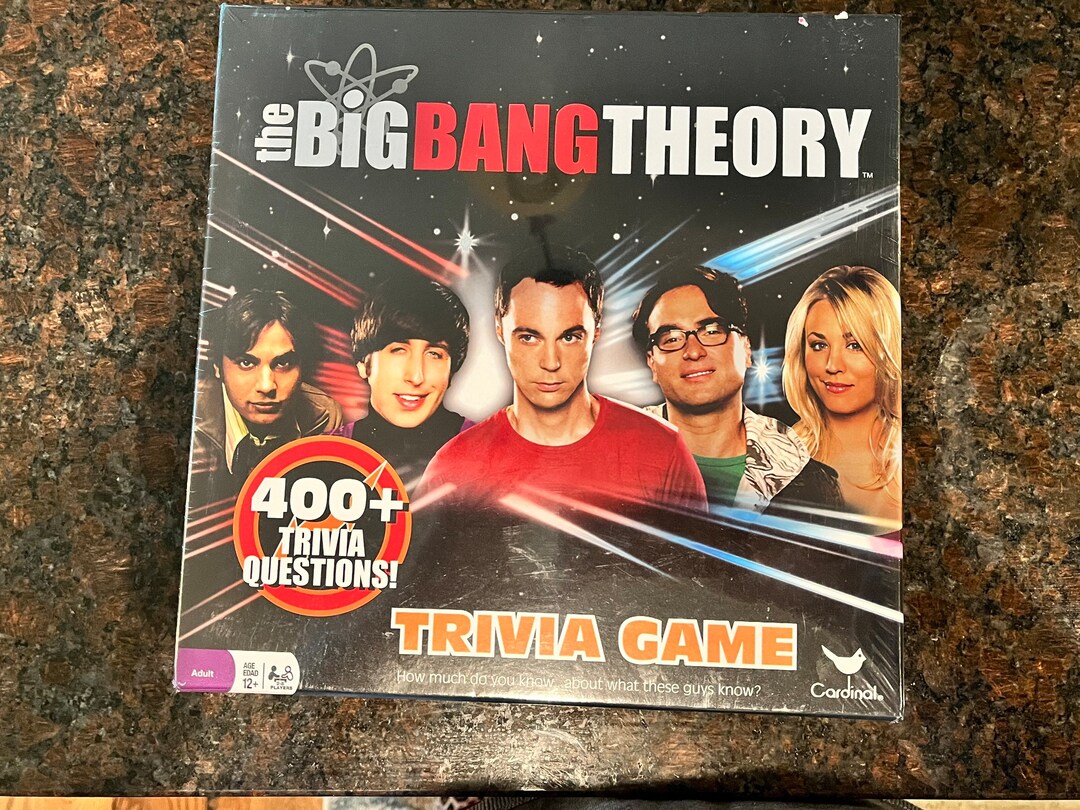 The Big Bang Theory Trivia Game, 400 Plus Trivia Questions, by Cardinal ...
