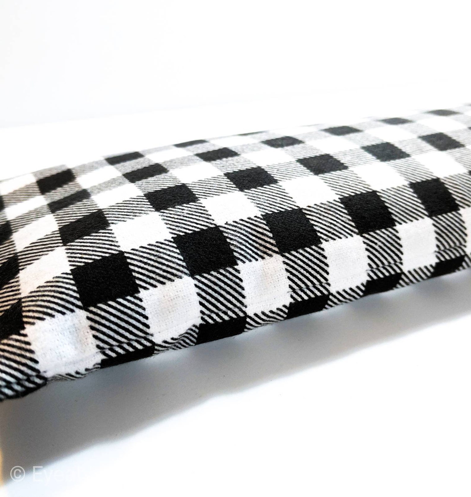 Neck Wrap Herbal Flannel Buffalo Check Flax Eucalyptus - Etsy