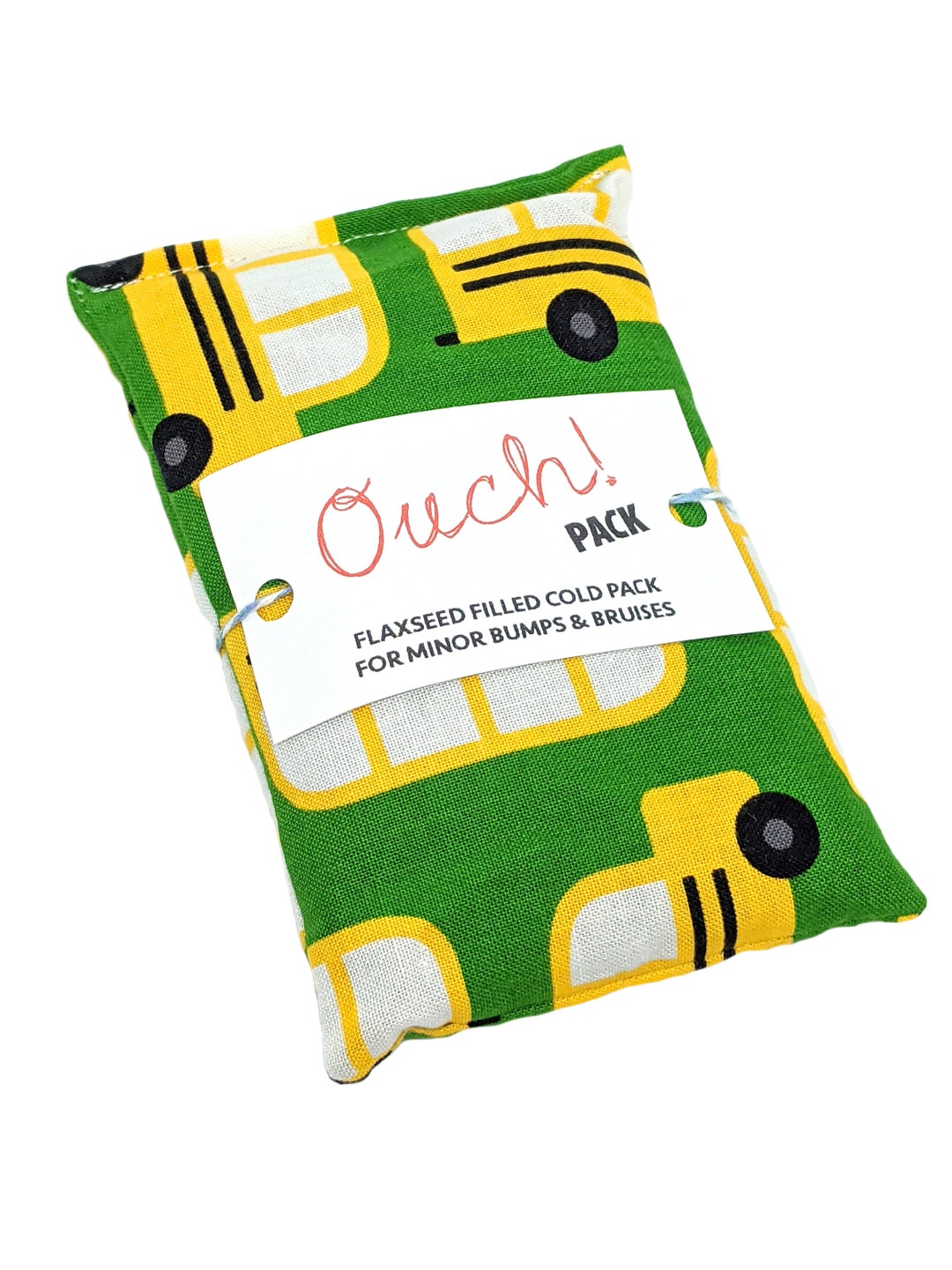 Ouch Pack for Kids Cold Pack Bus School Flax Seed Filling 3 Inches X 5 ...