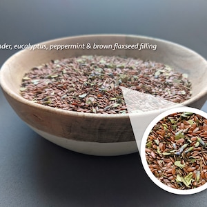 Neck Wrap Aromatherapy Skinny Wrap Pink Blush Linen Warm Cool Herbal ...