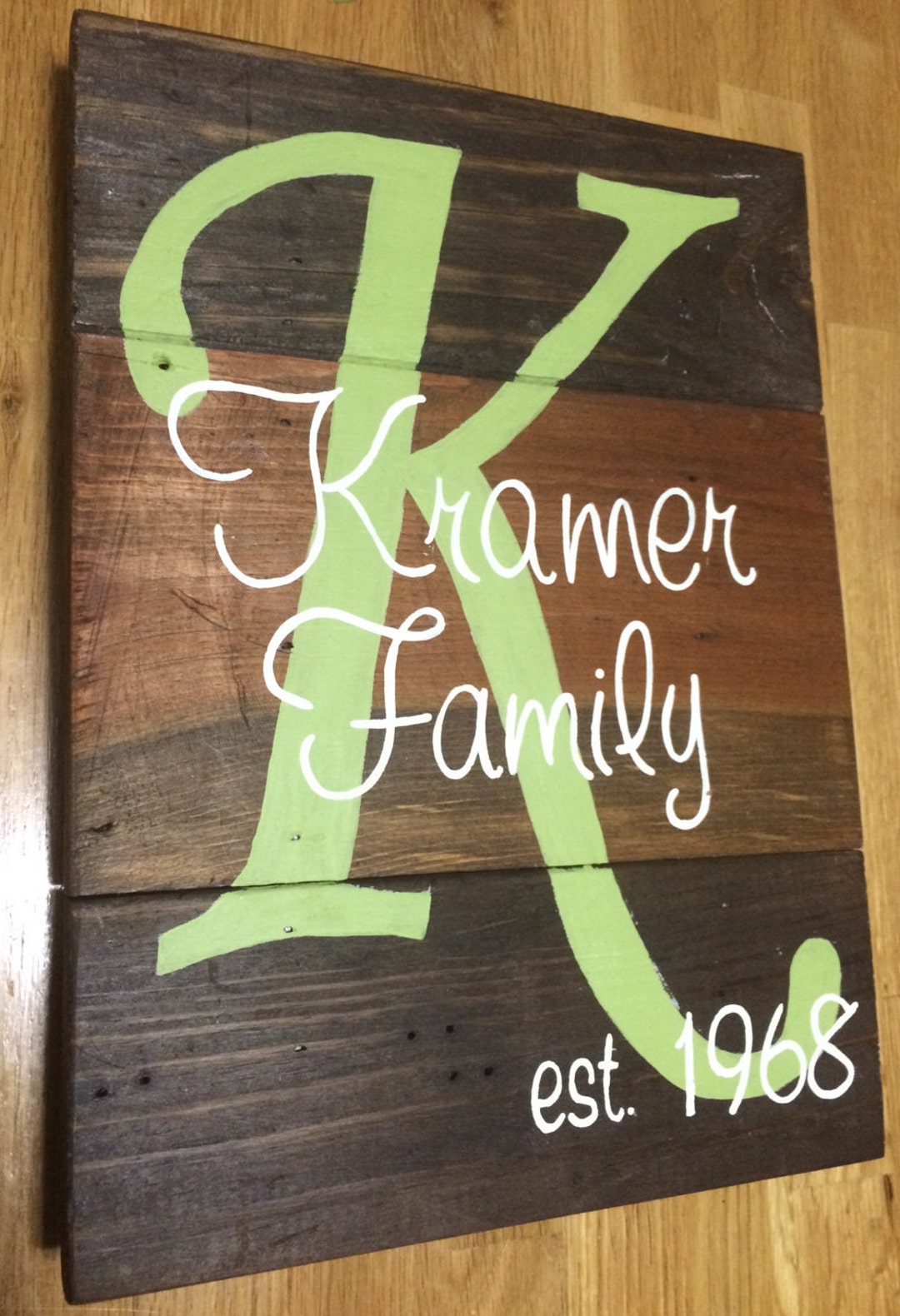 Personalized Family Sign Family Established Sign Custom - Etsy