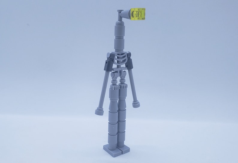 Brick Pieces Small Light Head Custom Set Trevor Henderson - Etsy