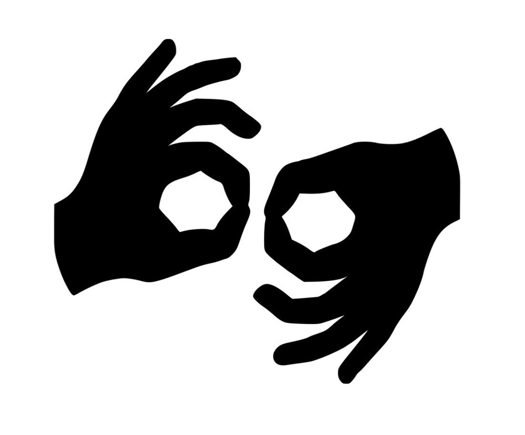 Sign Language Interpreter Vinyl Decal Sticker - Etsy