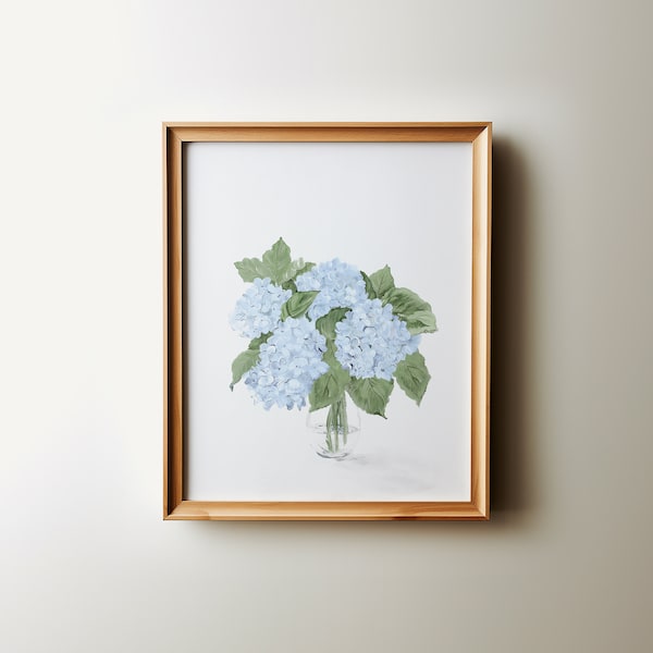 Digital Art Blue - Etsy