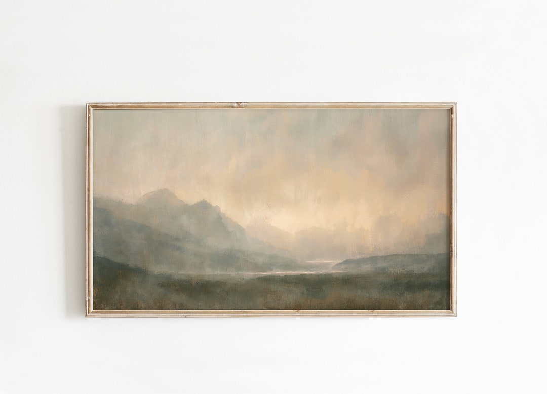 Autumn Frame Tv Art, Fall Landscape, September Frame Tv Art Moody ...