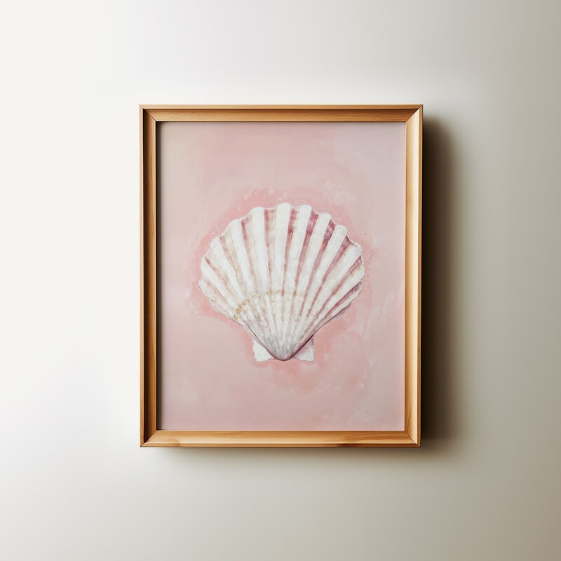 Shell Art Print - Etsy