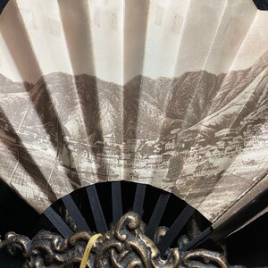 Antique Paper Advertisement Souvenir Hand Fan the Hong Kong - Etsy
