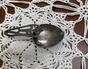 Antique Bent Spoon | Etsy