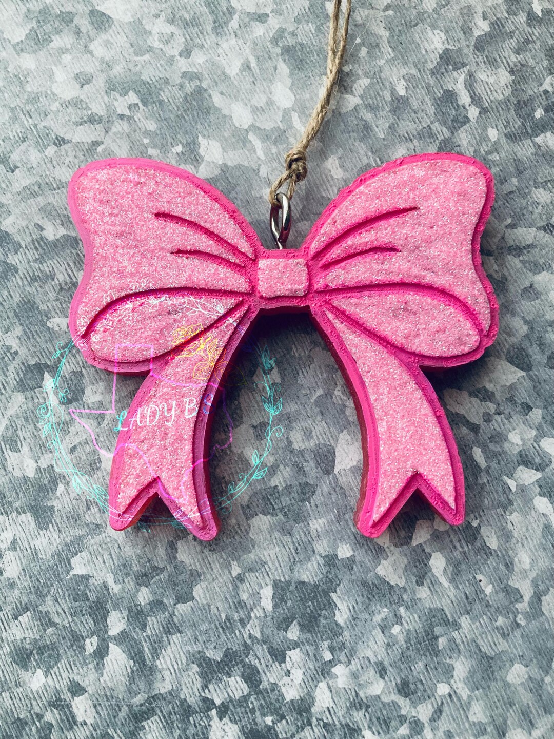 Pink Bow Coquette Aesthetic Car Freshie | Cute Girly Car Decor | Trendy ...