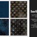 New Year's Digital Paper Set, Foil, Seamless Textures, New Year ...
