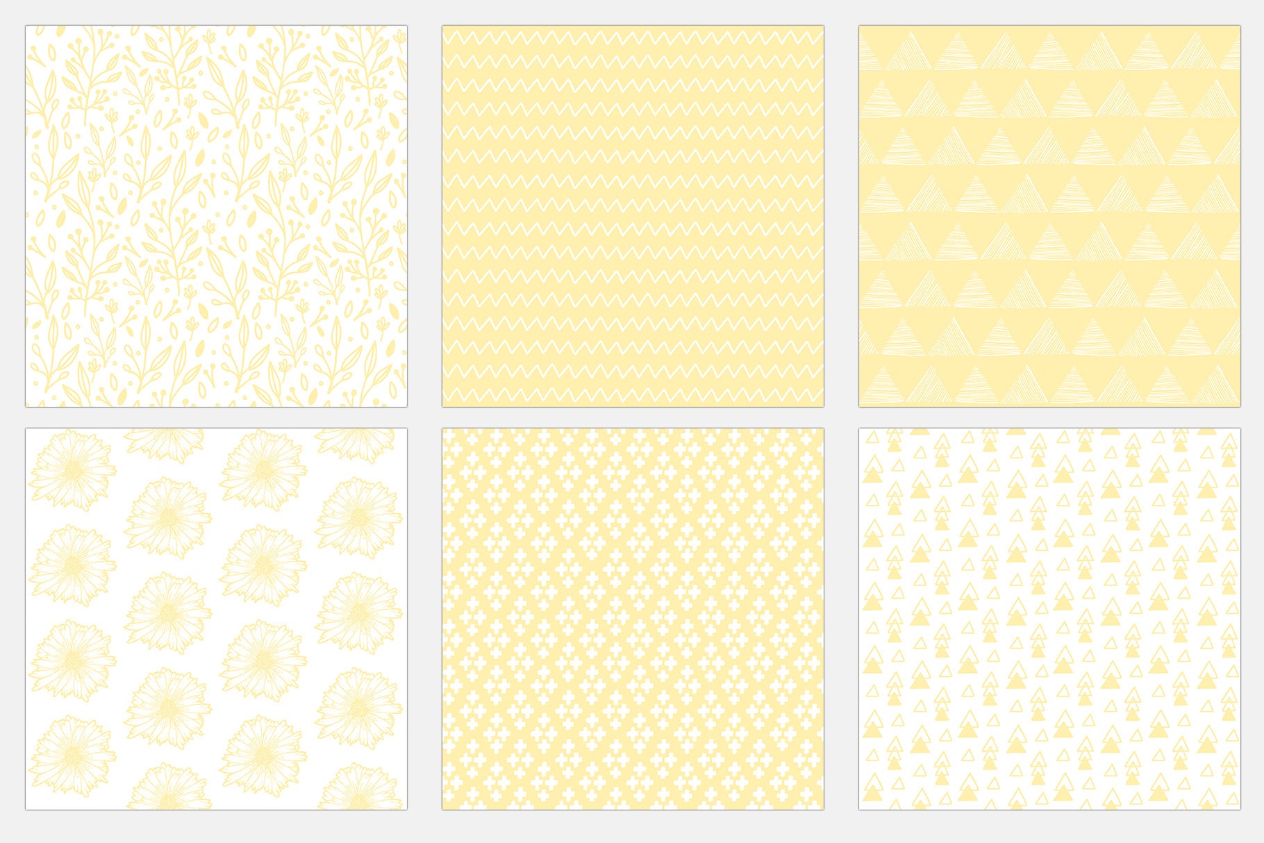 Daffodil Yellow Pastel Digital Paper Printable Paper Pastel - Etsy