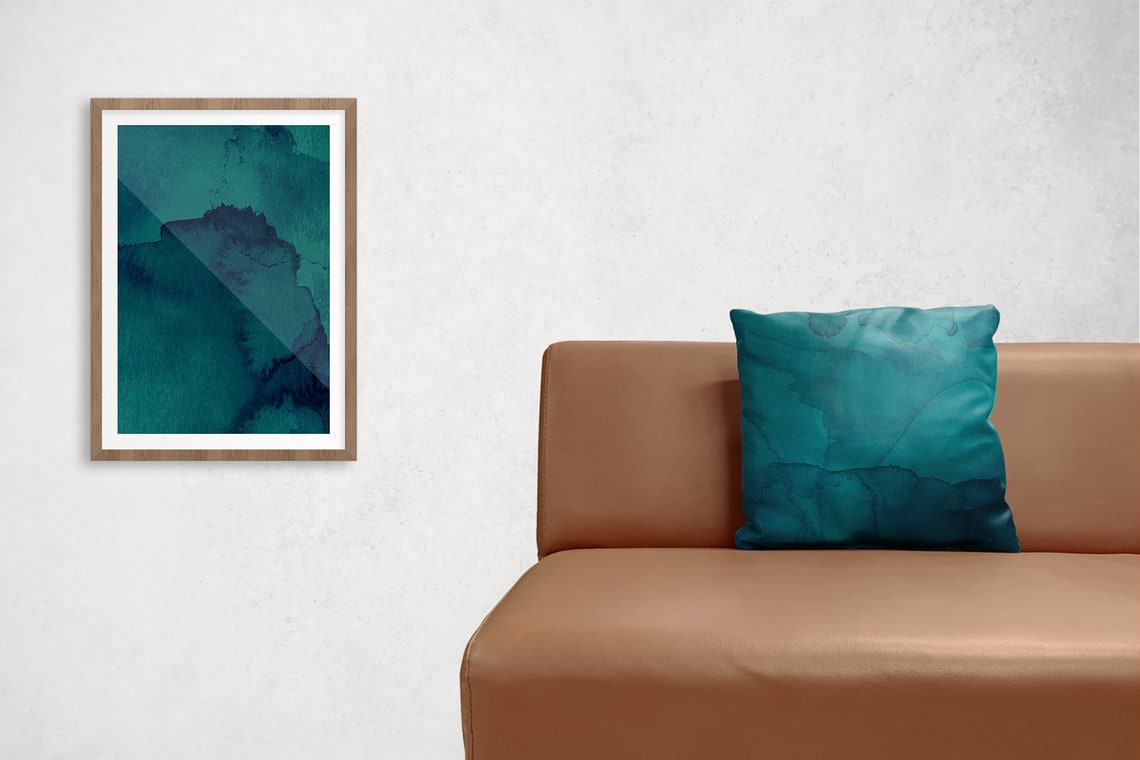 Ocean Watercolor Digital Paper Watercolor Textures - Etsy